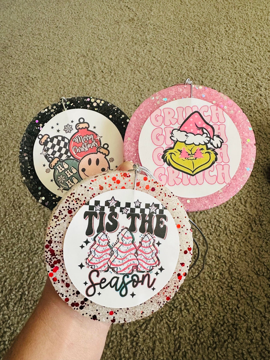 Christmas Cardstock Freshies, Christmas Freshies, Cardstock Freshies, Wholesale Freshies, - Etsy