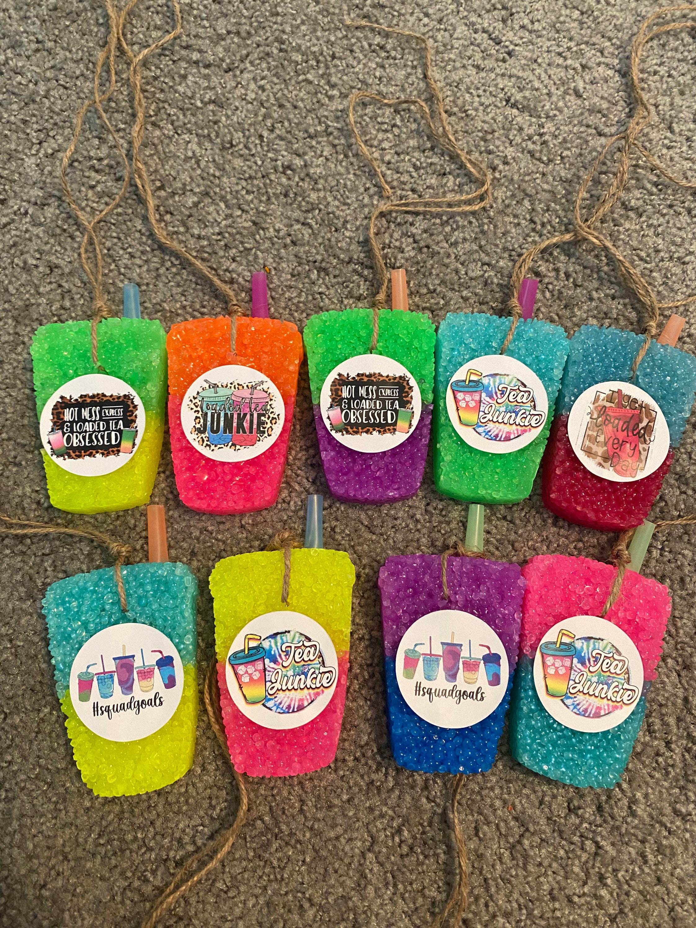 Wholesale/bulk Order Loaded Tea Car Freshies Car Scent Car - Etsy