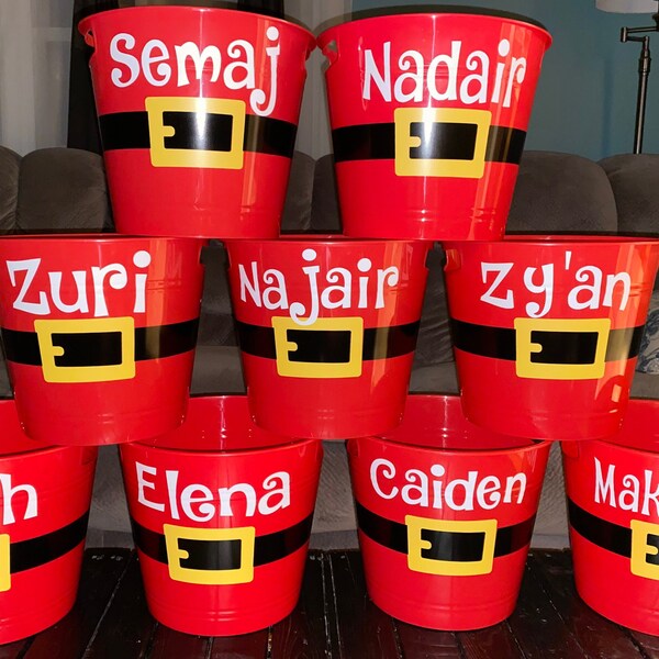 Santa Basket - Etsy