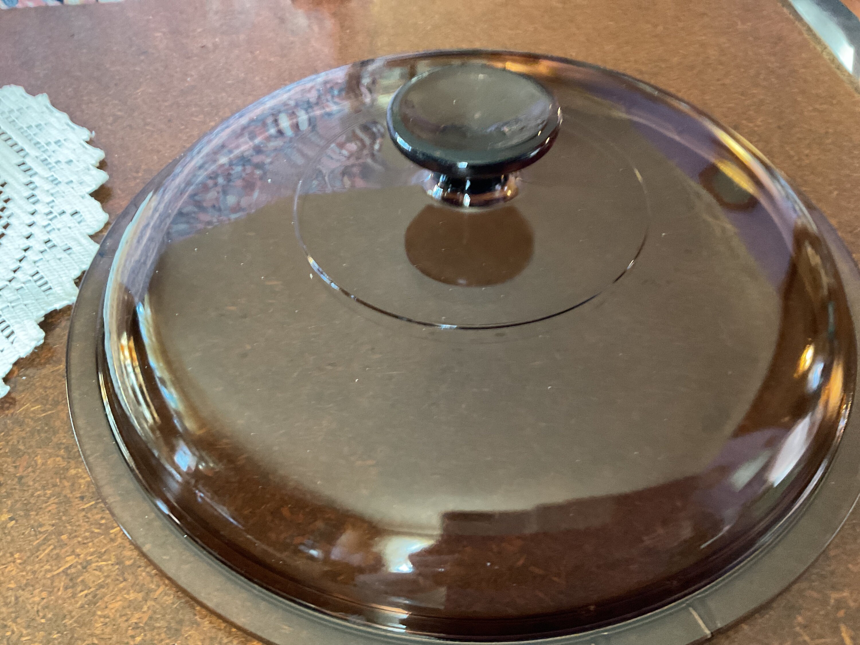 Visionware 10 chicken Fryer With Teflon Bottom,skillet With Lid Amber ...