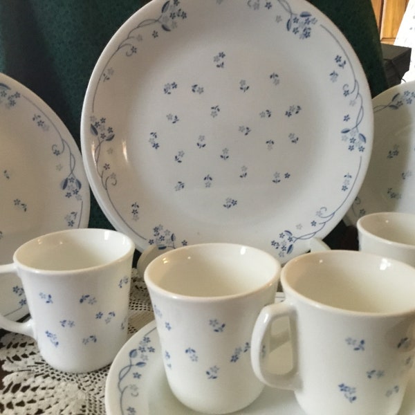 Corelle Blue Flower - Etsy