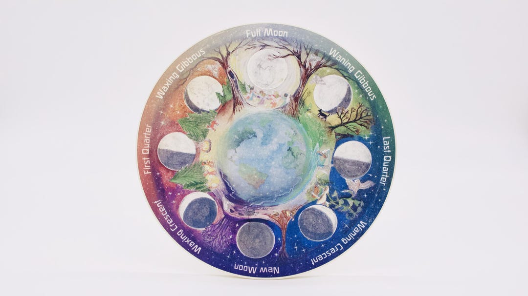 Science Learning Toy, Moon Wheel, Discover Phases Ofthe Moon ...