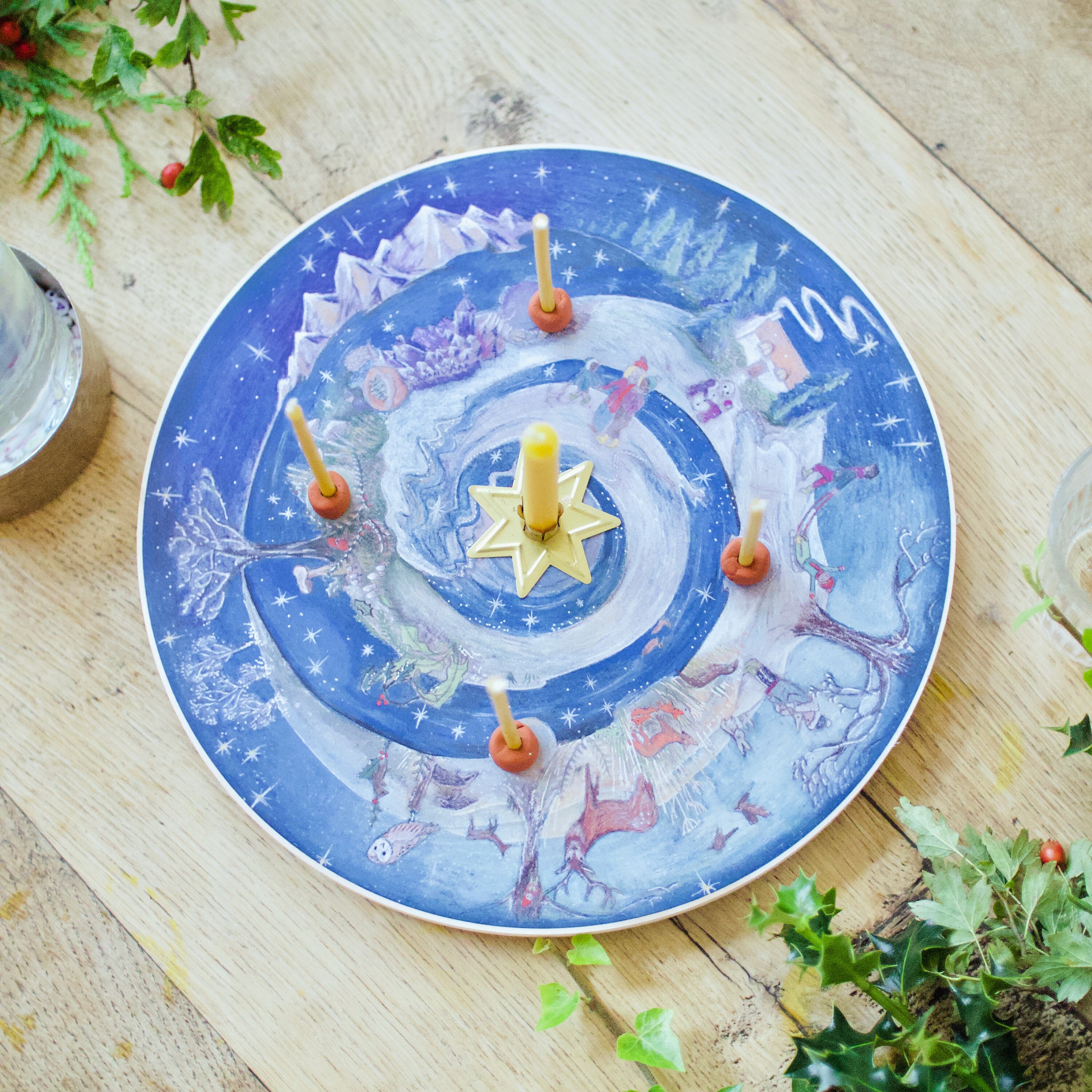 Wild Advent Wheel- for Waldorf School and Homeschool. Wonderful ...