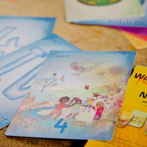Wild Number Cards Set- for Waldorf Family and Homeschool. Stress Free ...