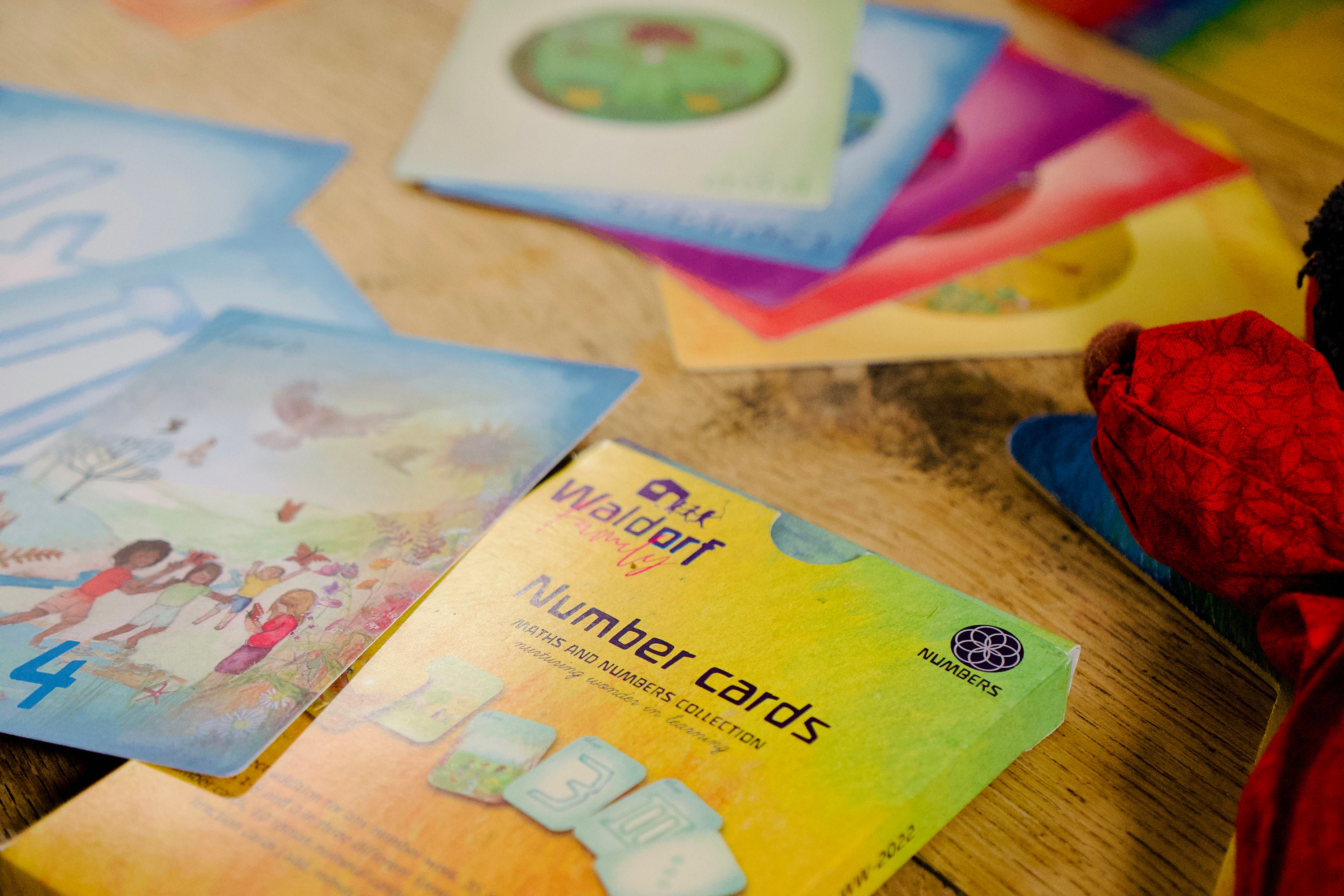 Wild Number Cards Set- for Waldorf Family and Homeschool. Stress Free ...