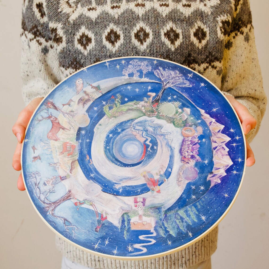 Wild Advent Wheel- for Waldorf School and Homeschool. Wonderful ...
