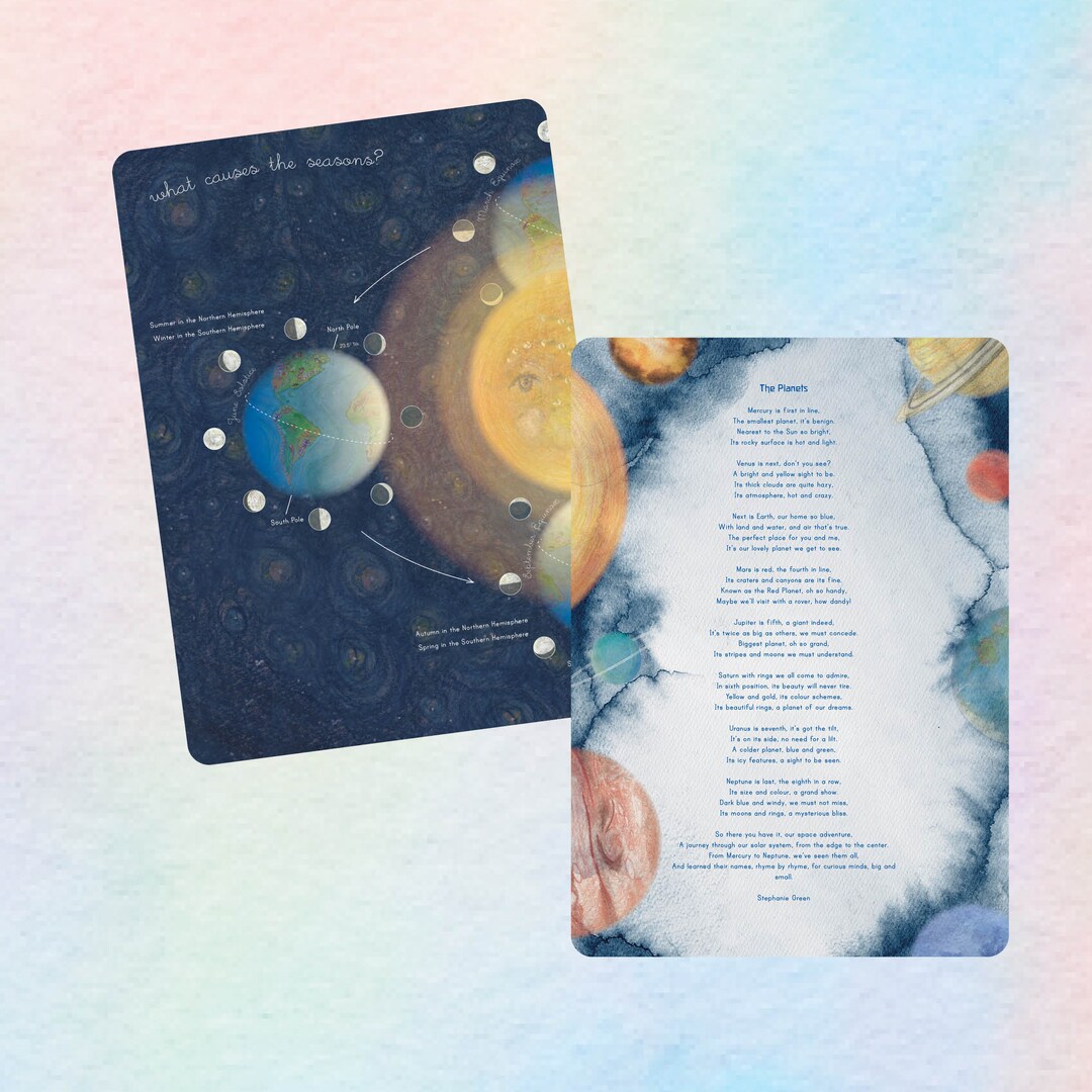 Moon Workbook, Worksheets, Waldorf Schooling, Waldorf Moon, Homeschool ...