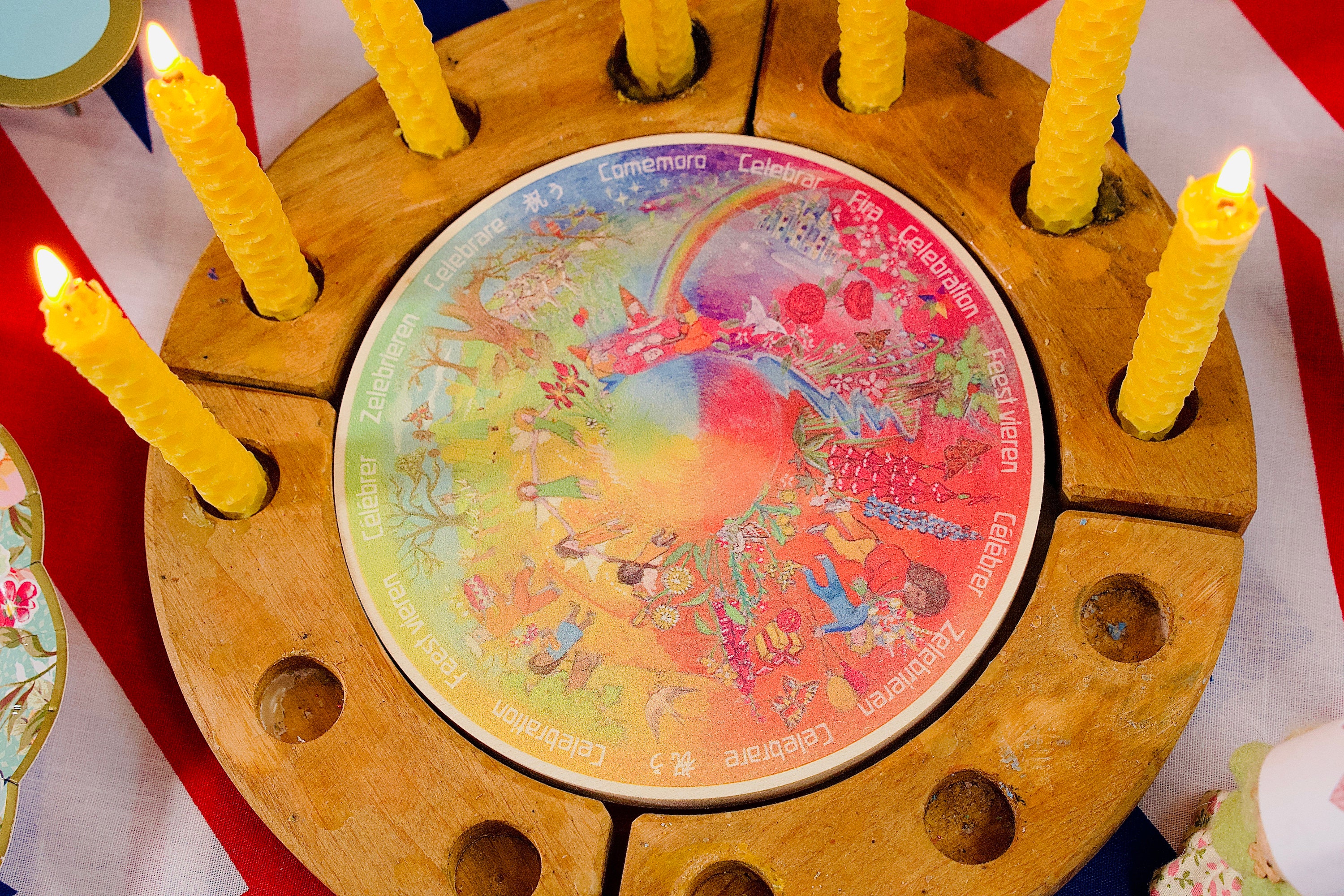 Wilded Family Celebration Wheel - for Waldorf Inspired and Homeschool ...