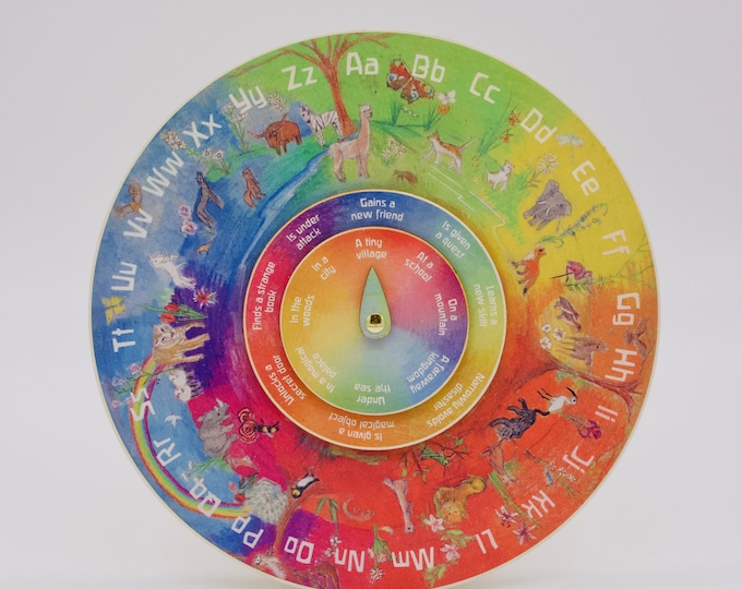 Wild Alphabet Story Wheel - for Waldorf School and Homeschool. Stress ...
