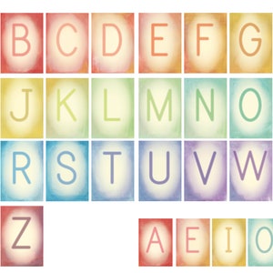 INSTANT DOWNLOAD - A4 Alphabet Printables. Upper Case and Lower Case ...