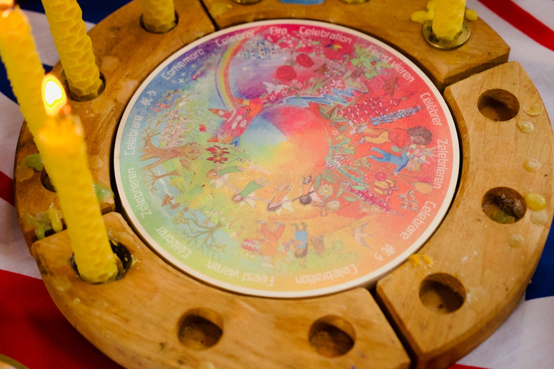 Wilded Family Celebration Wheel - for Waldorf Inspired and Homeschool ...