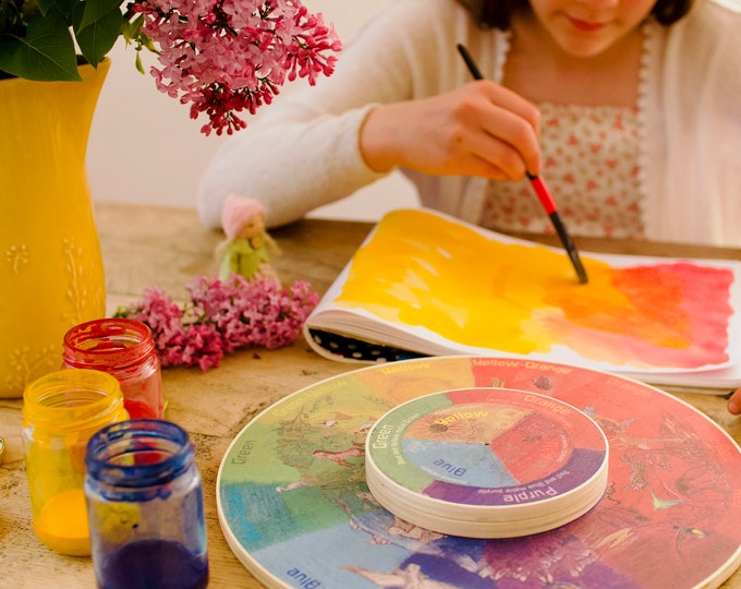 Wild Colour Theory Resource Wheels - for Waldorf School and Homeschool ...