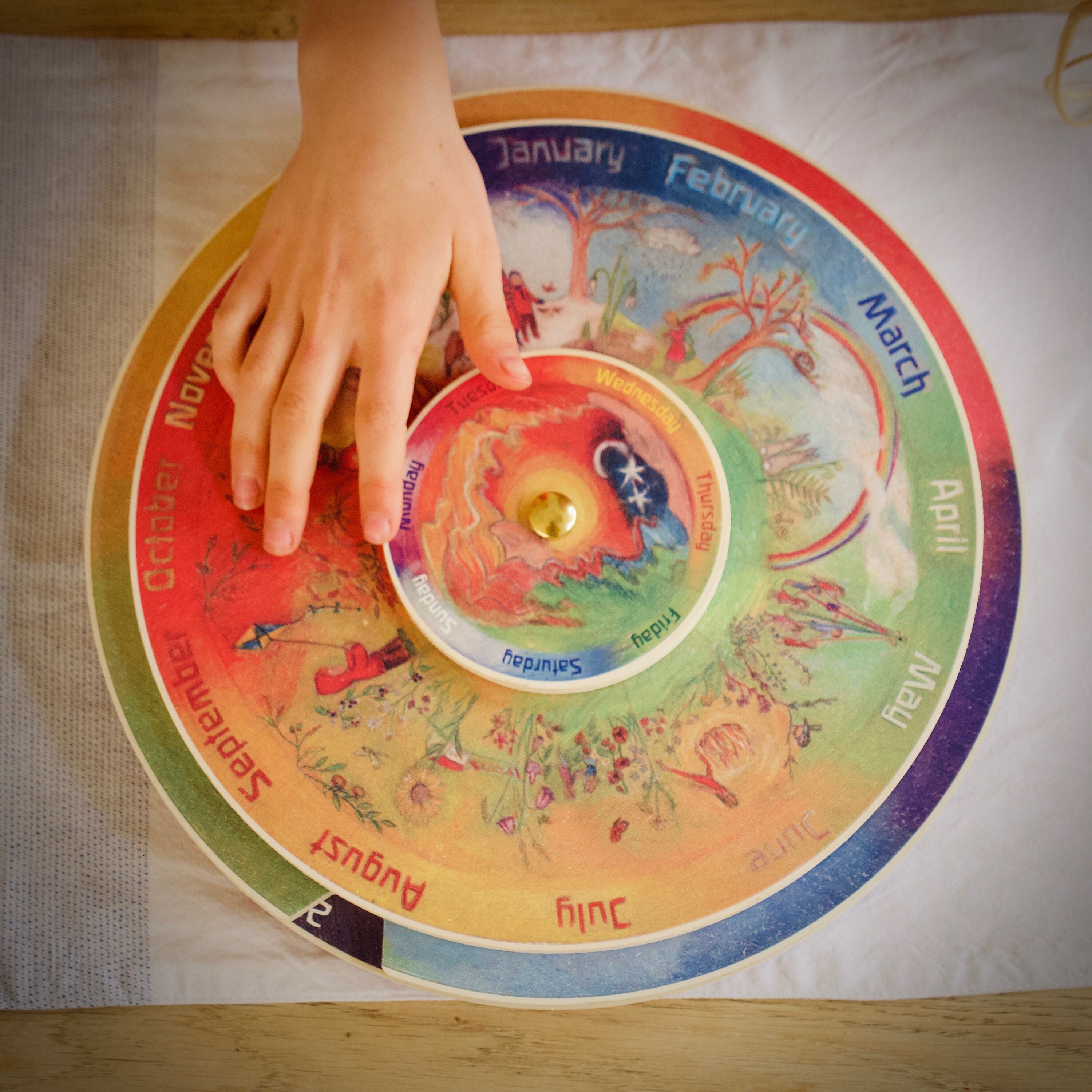 GERMAN _wild Wonders Perpetual Calendar (northern Hemisphere) _GERMAN ...