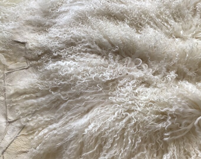 White Mongolian Lamb Hides - Etsy