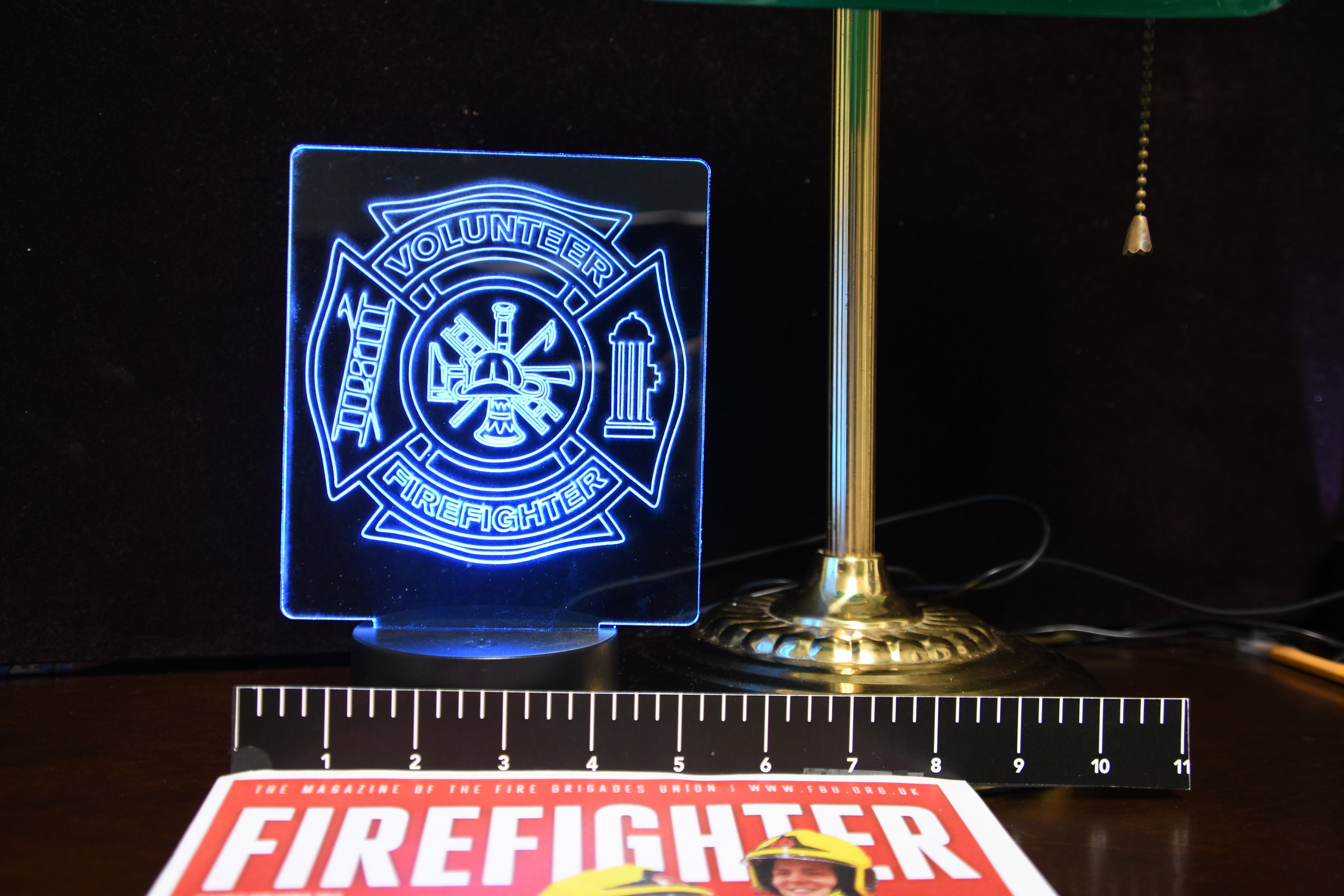FDNY Personalized Badge With Numbers Gift Light Color - Etsy