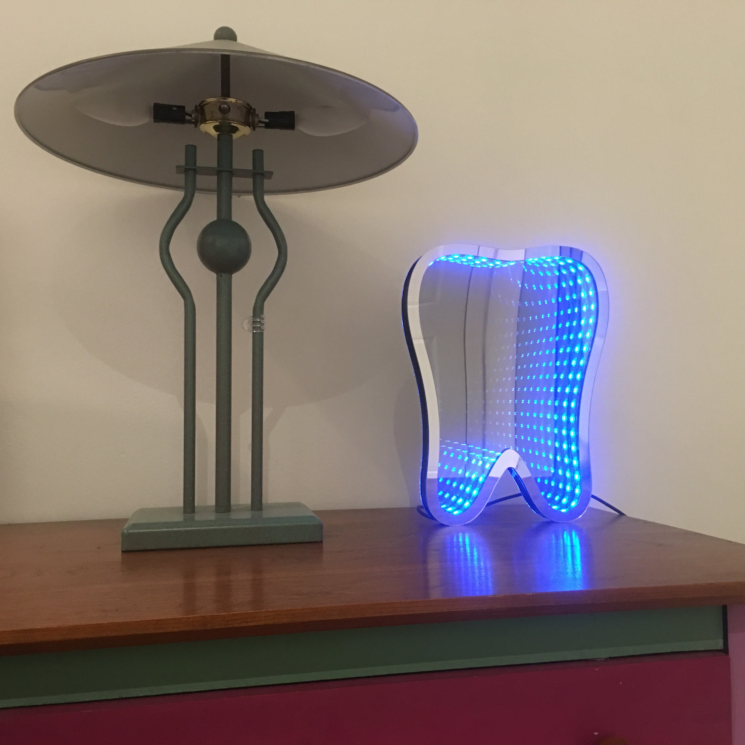 Tooth Infinity Mirror Reserved for Etsy Design Award - Etsy