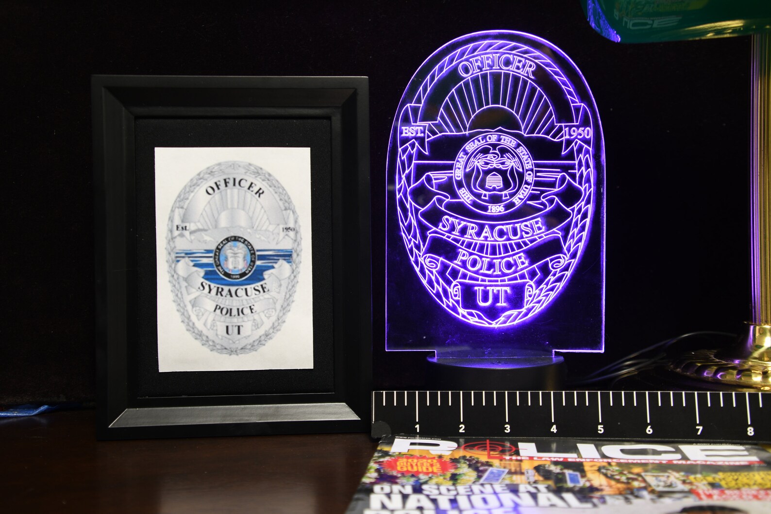 Nassau County Detective Gift Light Color Changing Desk Light - Etsy