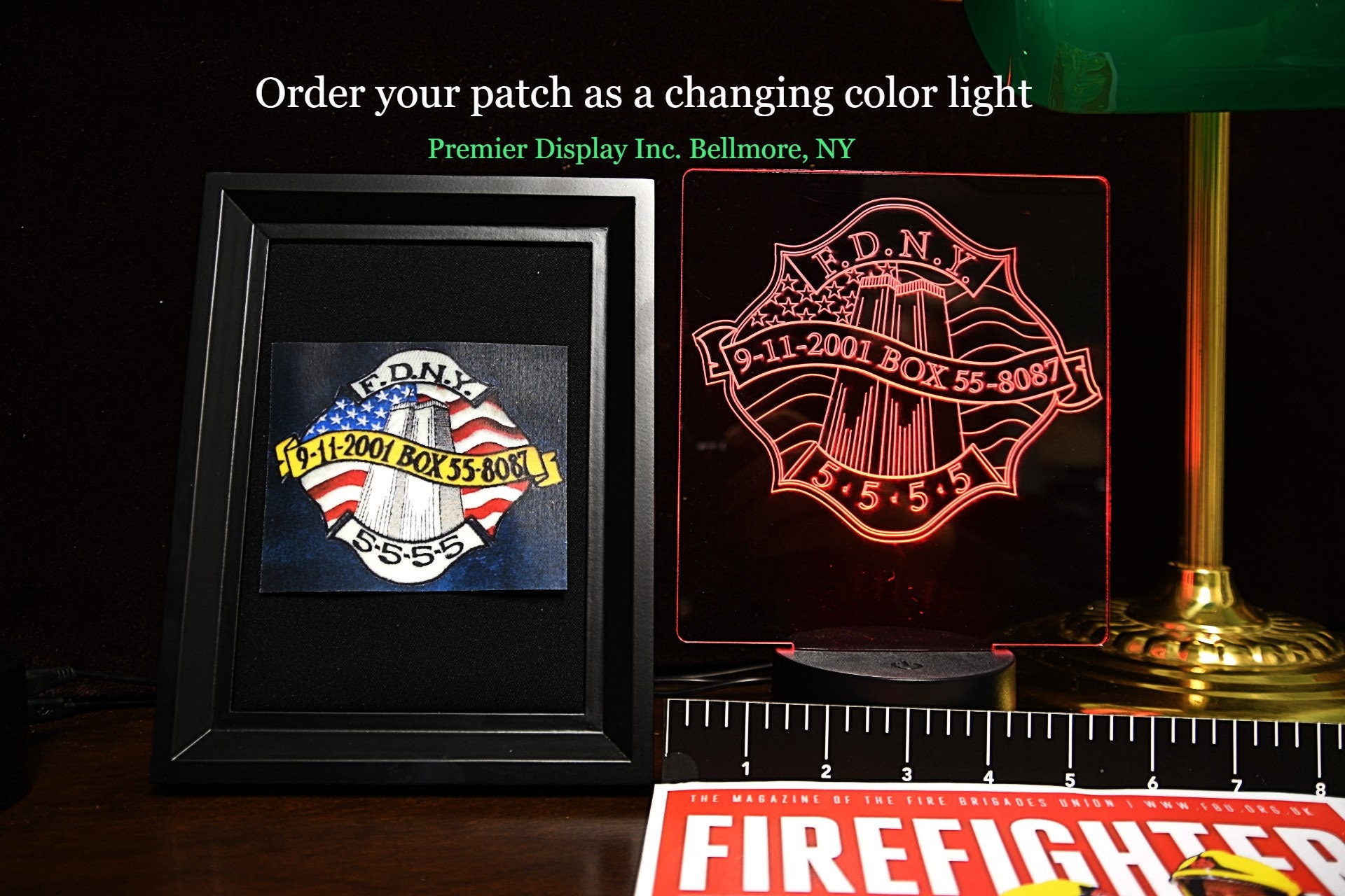 Port Authority Badge Gift Light - Changing Color - Etsy