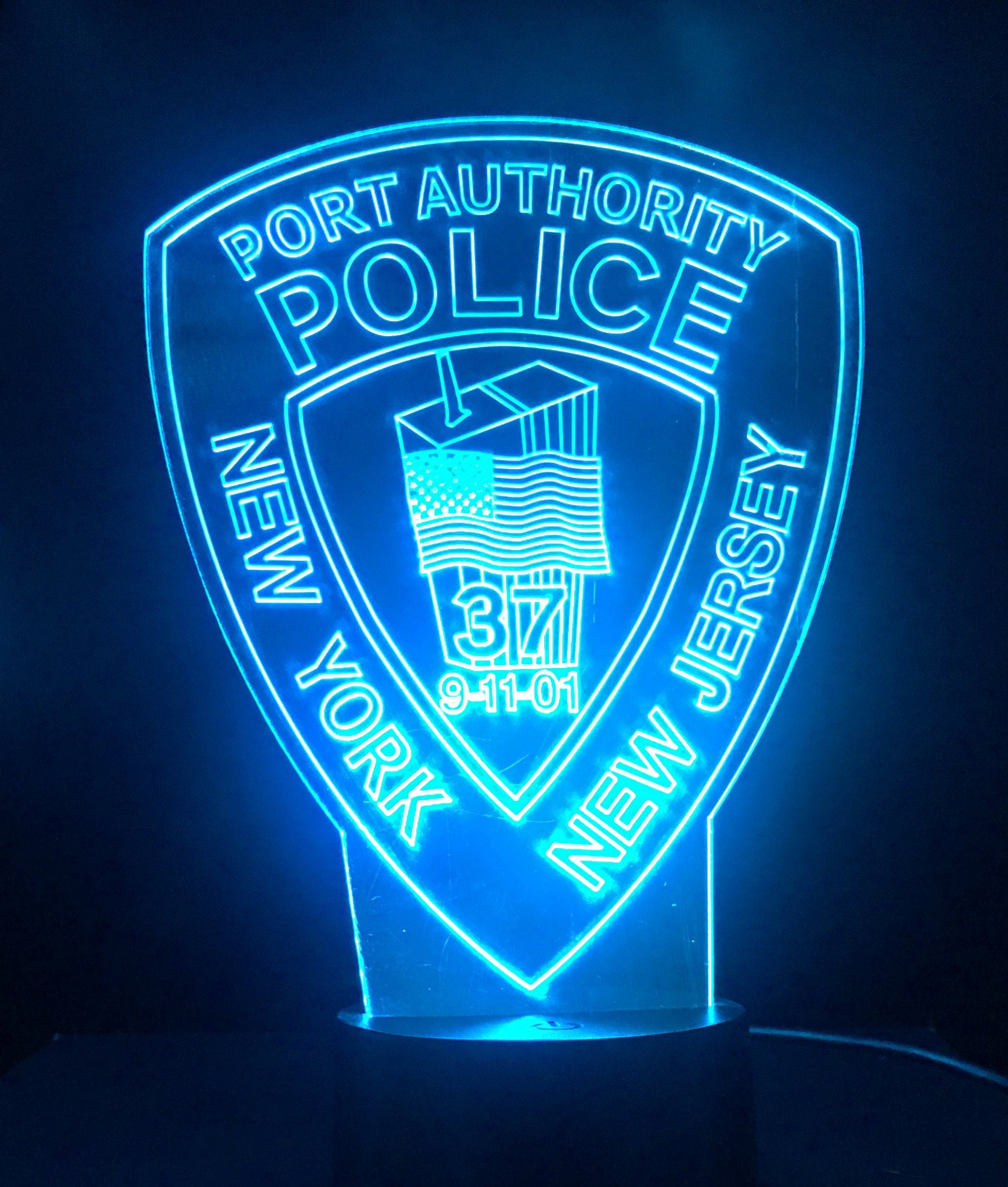 Port Authority Police Gift Light Changing Color - Etsy