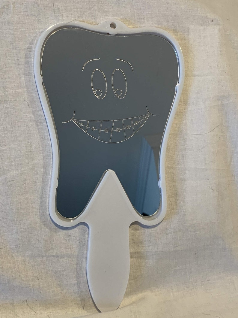 Personalized Tooth Hand Mirror for Dentists and Dental Organizations - Etsy