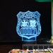 Port Authority Badge Gift Light Changing Color - Etsy
