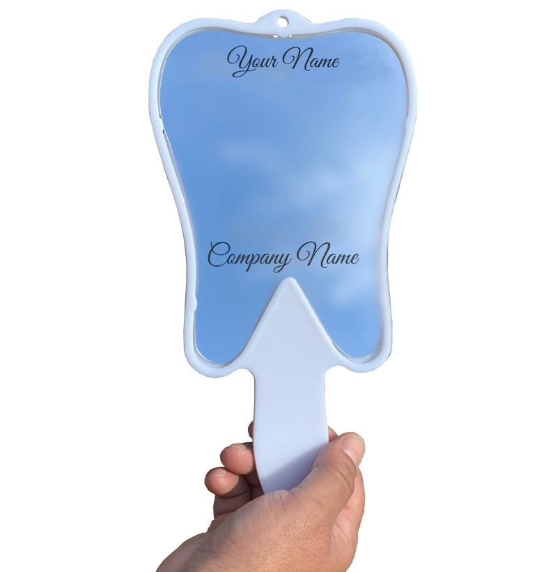 Personalized Tooth Hand Mirror for Dentists and Dental Organizations - Etsy
