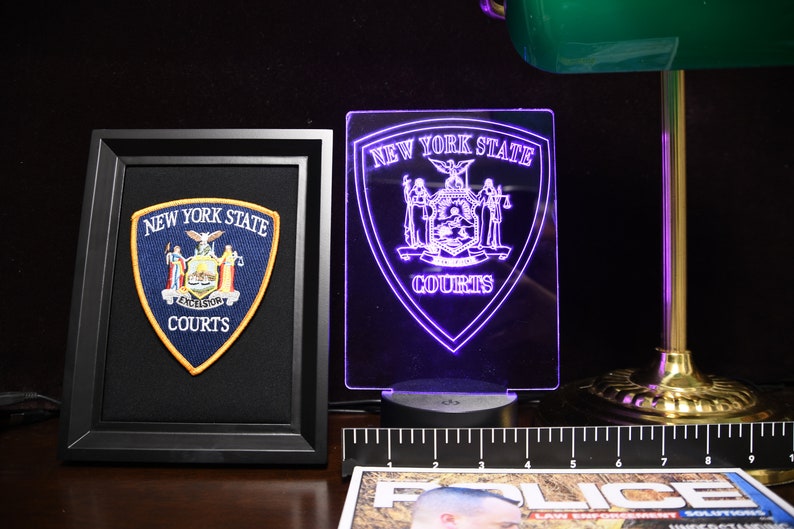 New York State Police Gift Light Color Changing Desk Light - Etsy