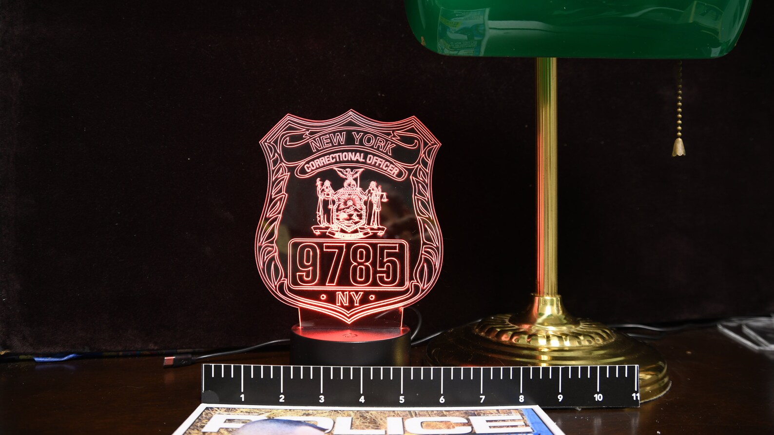 New York State Police Gift Light Color Changing Desk Light - Etsy