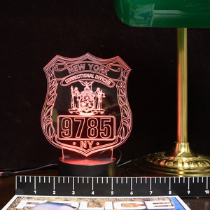 New York State Police Gift Light - Color Changing Desk Light - Select ...