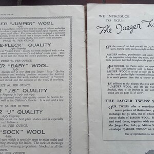 Mabel Lucie Attwell Jaeger Baby Knit Baby Wear Knitting Pattern Book ...