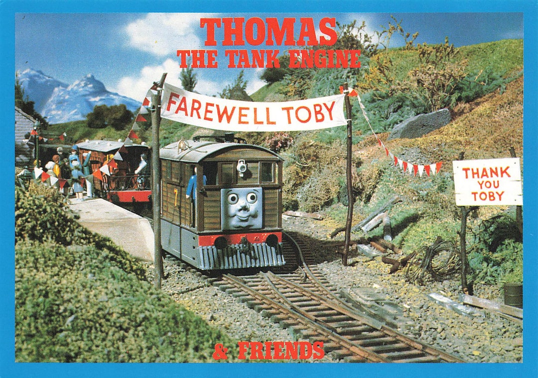 Thomas the Tank Engine TOBY FAREWELL TOBY Vintage 1980's - Etsy