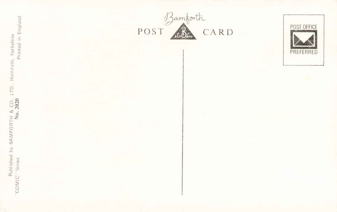 Saucy Seaside Postcard Artist Brian Perry How Long Will the Next Bus Be ...