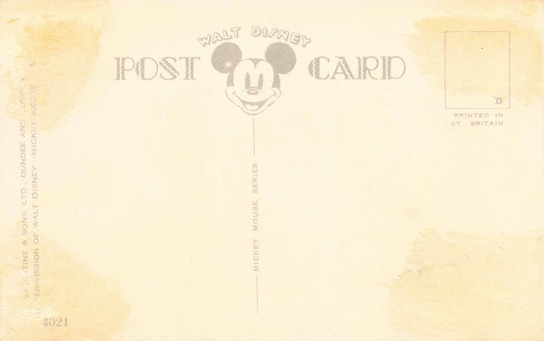 Walt Disney Mickey Mouse Just a Few Notes From the Gang Official Disney ...