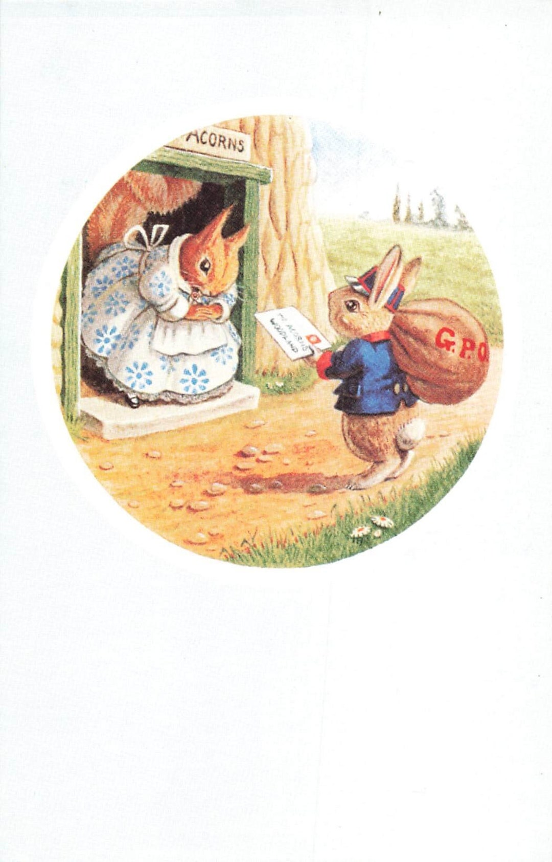 Racey Helps Fantasy Animals Letter for Mrs Squirrel Medici - Etsy