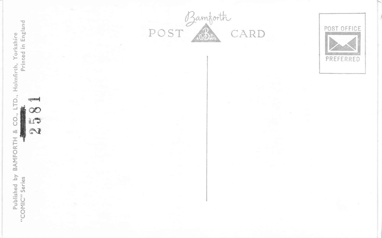 Saucy Seaside Postcard Publisher Bamforth Proof Sample Vintage Postcard ...