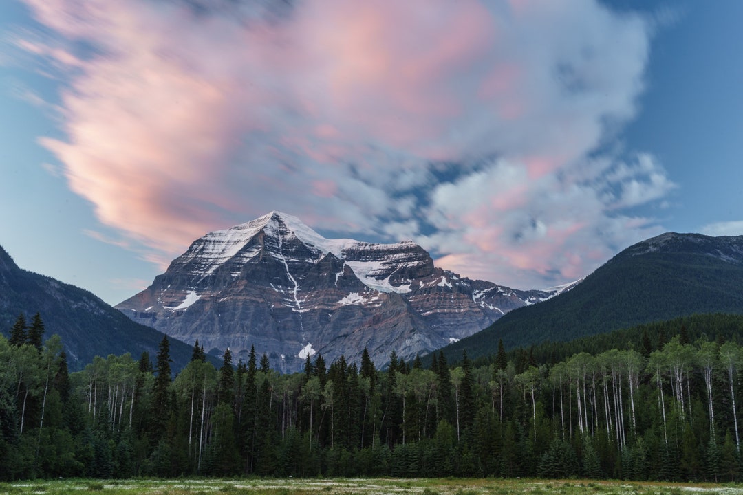 Mountain Landscape Wall Art, Sunset, Digital Download, Canadian ...