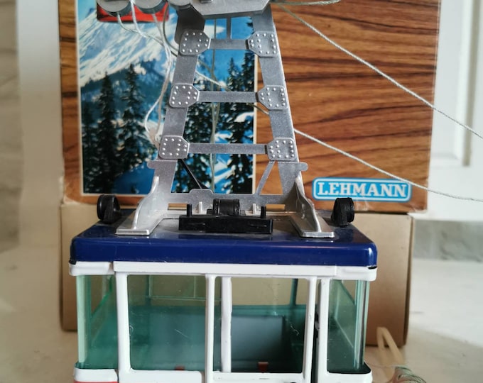 Vintage 1960s Toy, Cable Car Toy, Rigi 900 by Lehmann Germany - Etsy