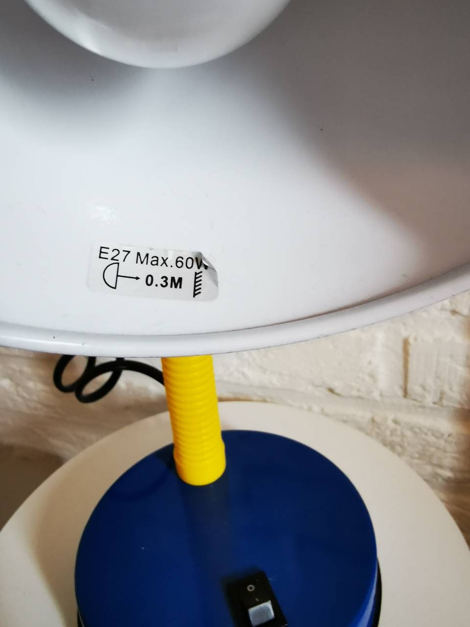 Eighties table lamp Memphis Style | Etsy