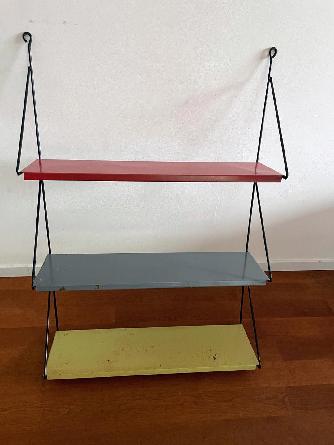 String Shelf, Vintage Wall Rack, Tomado Holland Style, Dutch Design ...