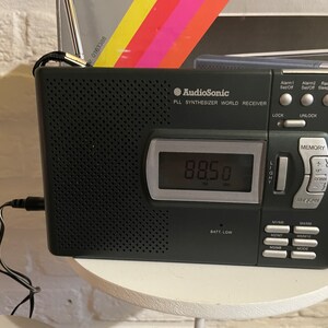 Vintage 2000s World Radio by Audiosonic in Box - Etsy