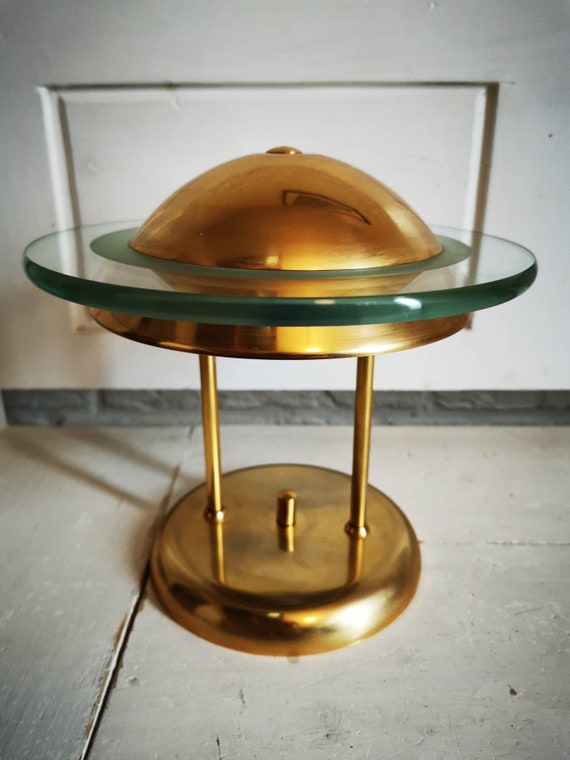 Vintage Hollywood Regency 80s Gold Plated Ceiling Light by | Etsy