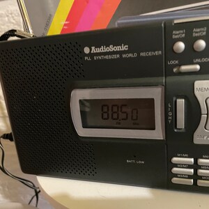 Vintage 2000s World Radio by Audiosonic in Box - Etsy