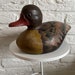 Vintage French Wooden Duck Handcrafted and Painted - Etsy