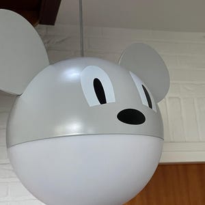 Vintage 2000 Hanging Light by Philips , Mouse Figure Lamp - Etsy