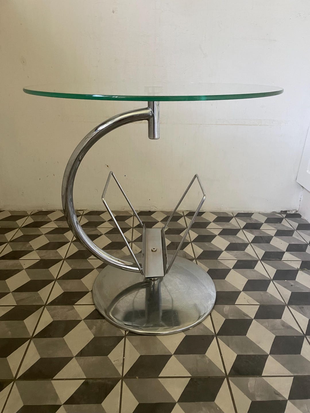 Vintage, Eighties Design Side Table by Kokoon Design - Etsy