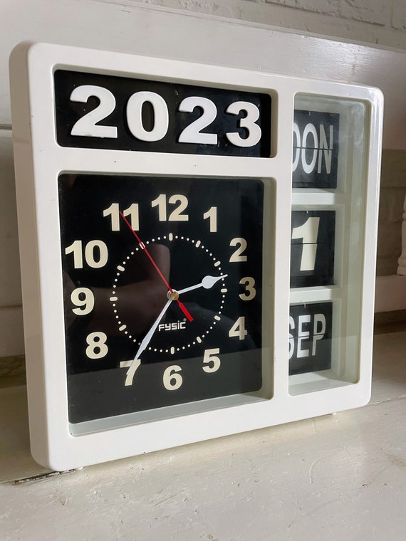 Flip Wall Clock