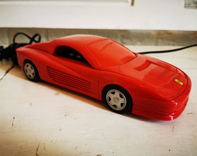 Vintage 80s Red Ferrari Testarossa Phone - Etsy