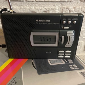 Vintage 2000s World Radio by Audiosonic in Box - Etsy