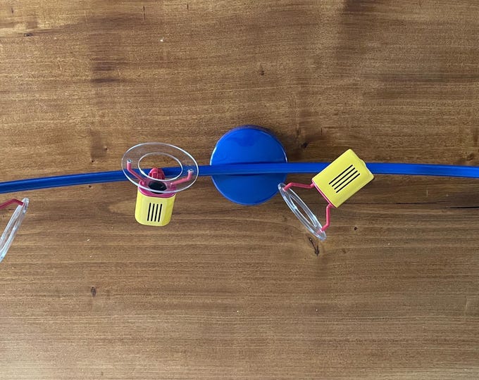 1980s Memphis Style Ceiling Light Halogen Lamp - Etsy