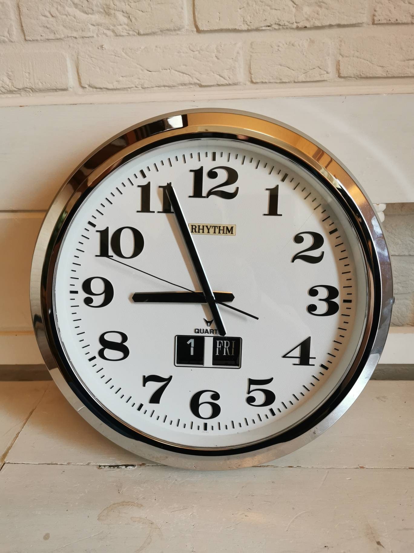 Vintage Wall Clock 60s by Rhythm Made in Japan 1960s Clock | Etsy